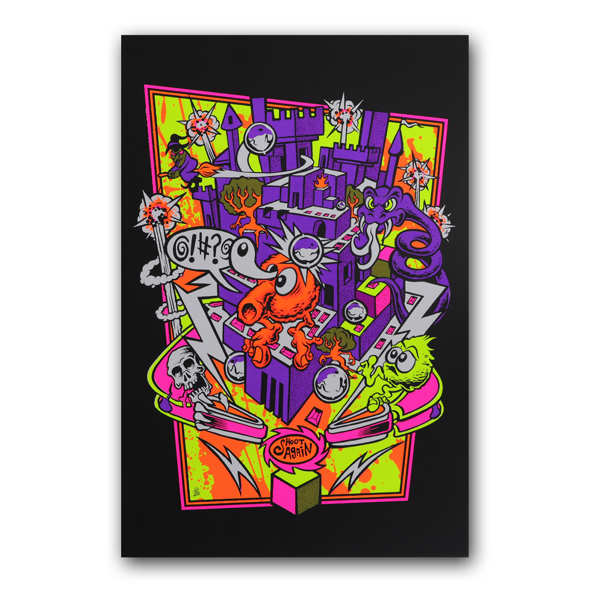 Qrystal Ball UV Micro Poster – New Wave Toys