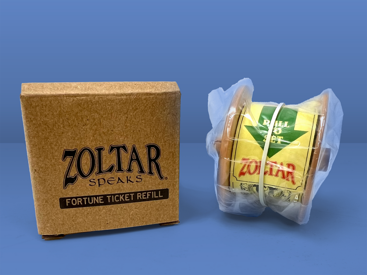Zoltar Fortune Ticket Refill Roll – New Wave Toys