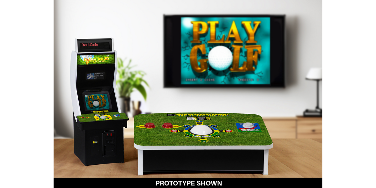 Golden Tee x RepliCade + Real Arcade Trak-Ball Stick™ Bundle – New Wave ...
