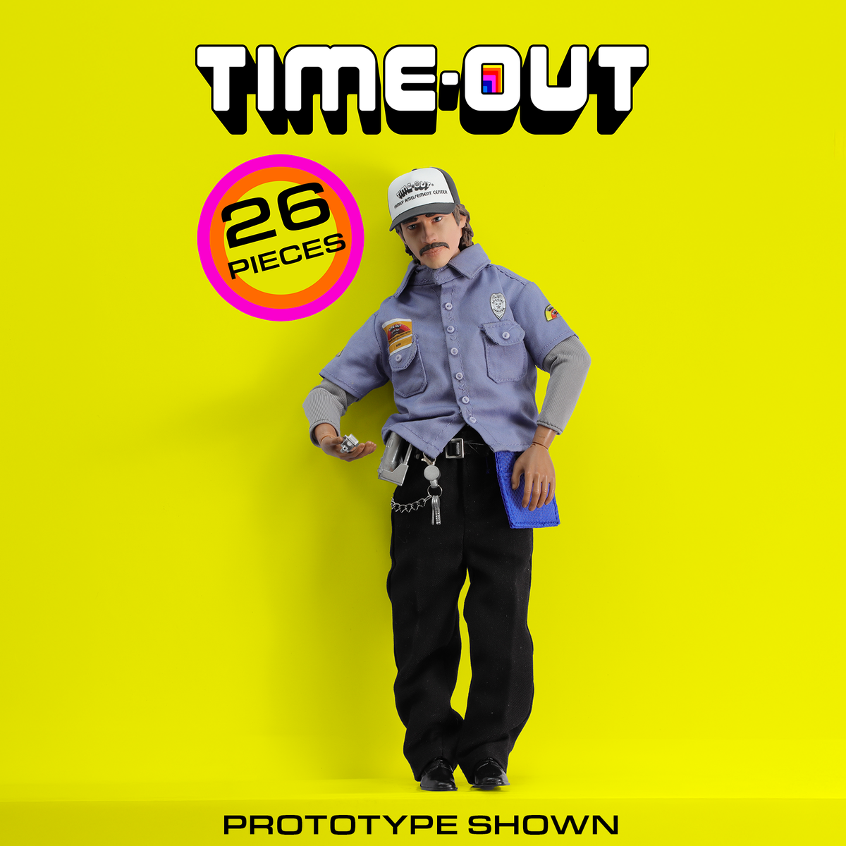 Time-Out Arcade Attendant Ricky – New Wave Toys