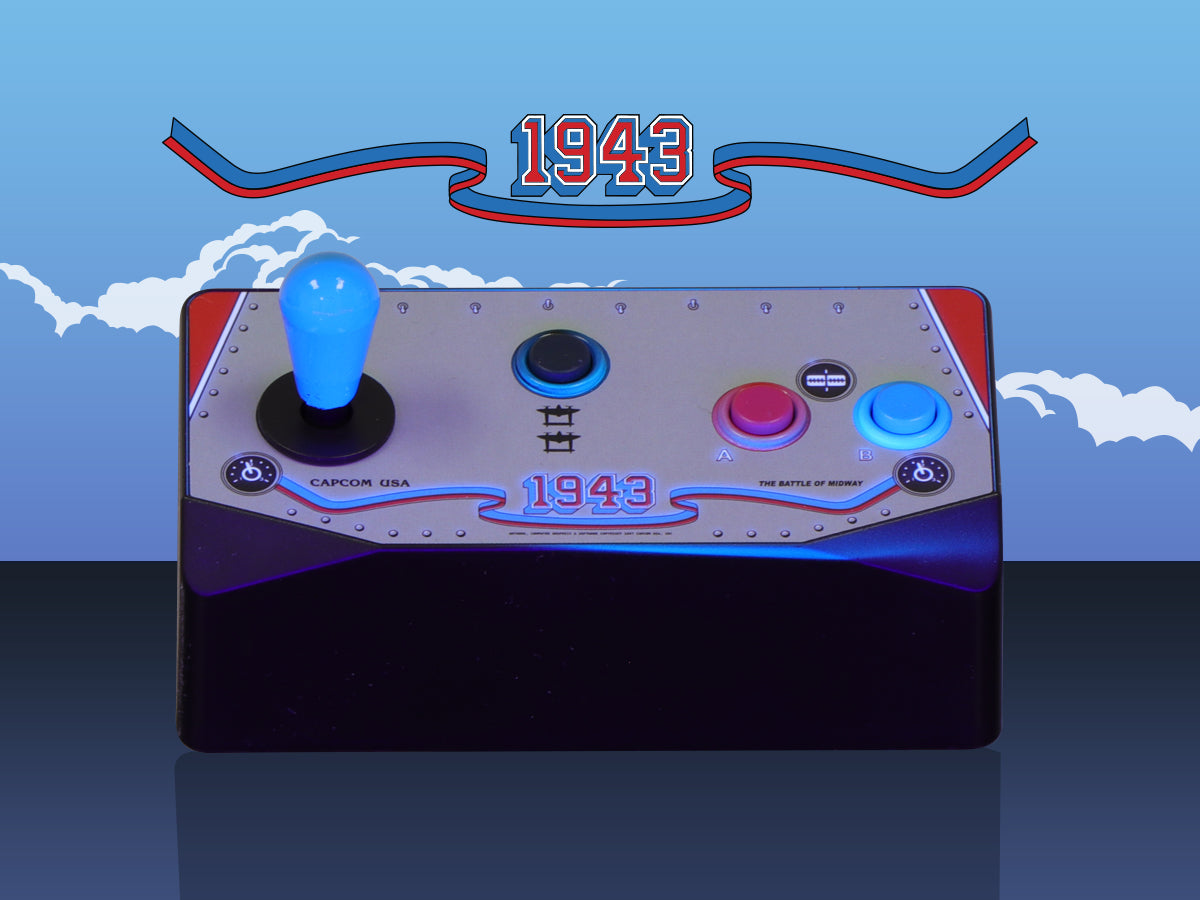 1943 Mini Arcade Stick – New Wave Toys