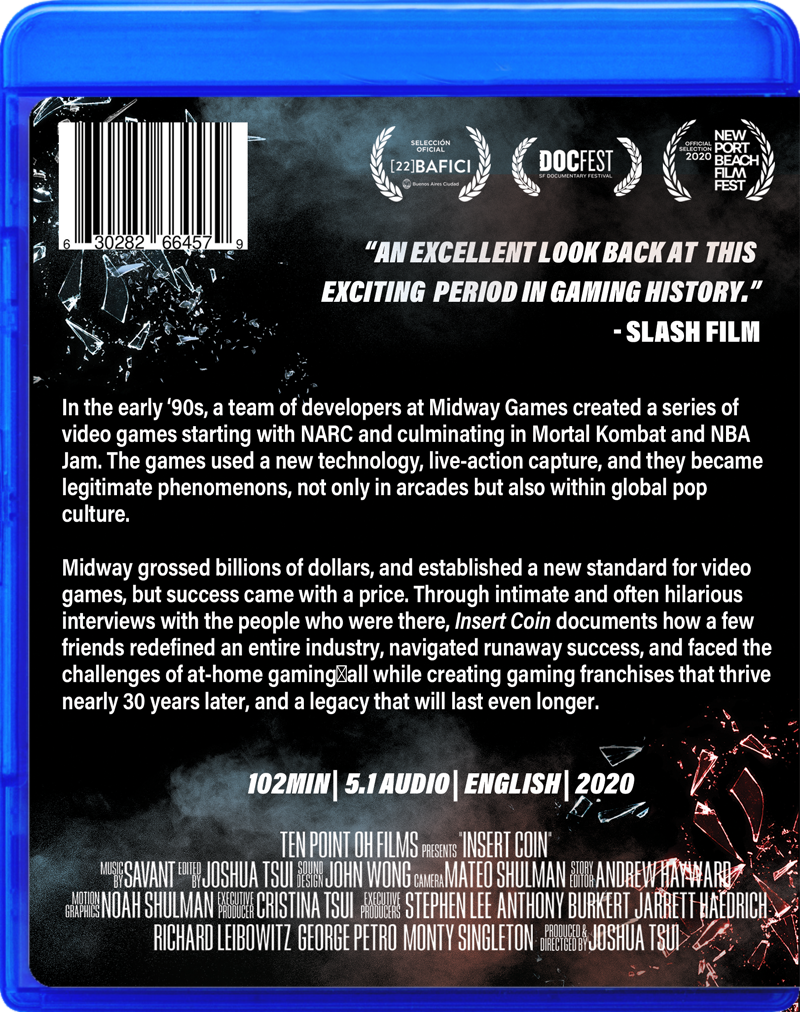 Insert Coin Blu-ray – New Wave Toys