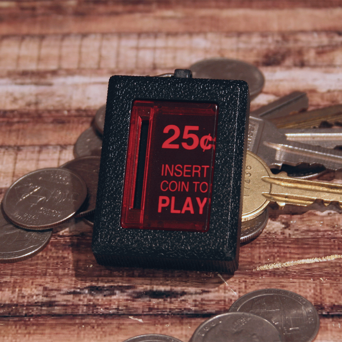 Insert Coin Key Chain – New Wave Toys
